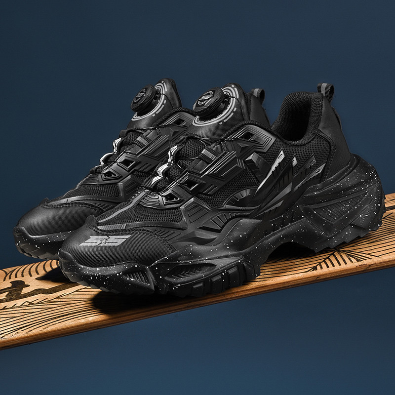 Sports Rotary Button Armor Sneakers - Xenno